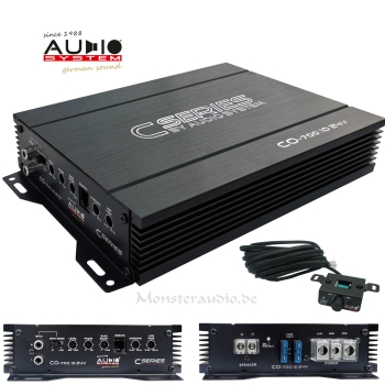 Monsteraudio - Audio System CO-700.1D 24V 1-Kanal LKW Verstärker 24 ...