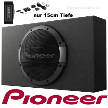 Monsteraudio - Pioneer TS-WX1010LA 1200 Watt Aktivsubwoofer 25cm ...
