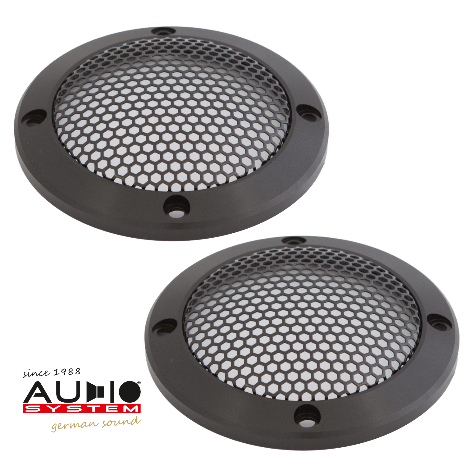 Monsteraudio - Audio System GI 80 AV CNC gefräste Aluminium-Gitter für ...