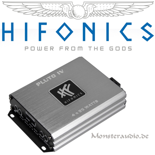 Monsteraudio - Hifonics Pluto IV 4-Kanal Verstärker Endstufe Pluto-IV